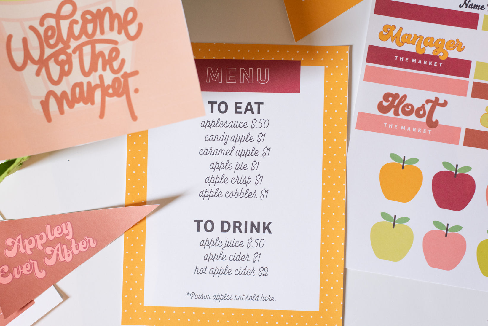 Apple Stand | Printable Activity Set – Grace Collective Shop
